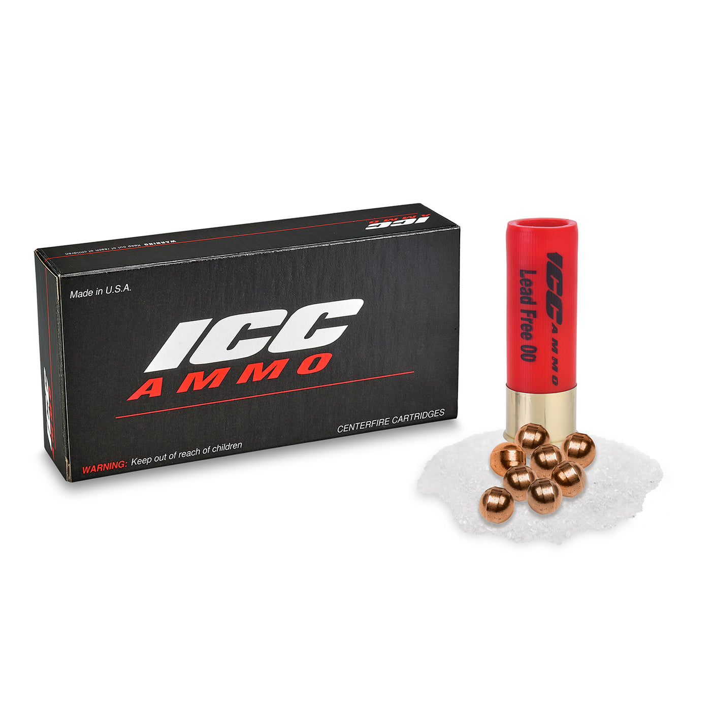 12 GA 270 gr 00 Frangible Buck Shot 9 pellet (5 round box)